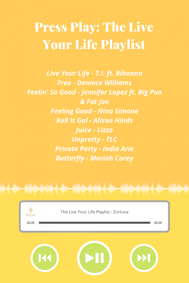 Press Play: The Live Your Life Playlist - Zorluna