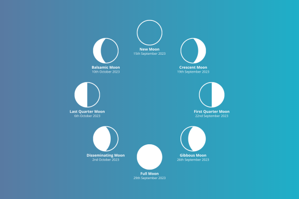 Astro Jewels: The Moon Cycle 15th September 2023 - 14th October 2023 ...